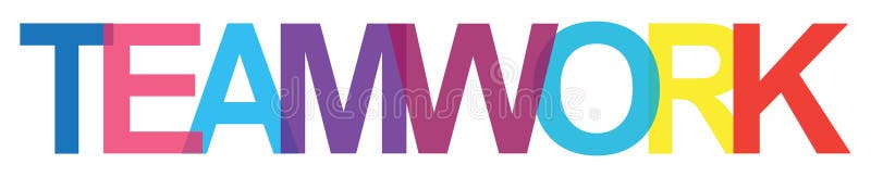 Teamwork and Communication stock illustration. Illustration of teamwork ...