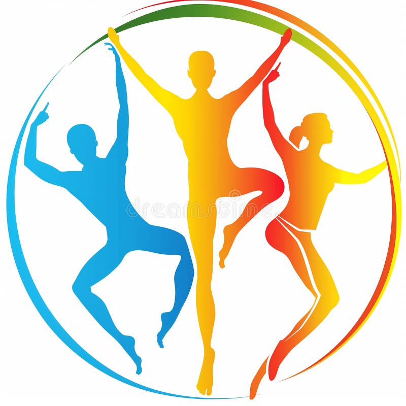 Teamwork Logo - Human Figures Stock Illustration - Illustration of ...