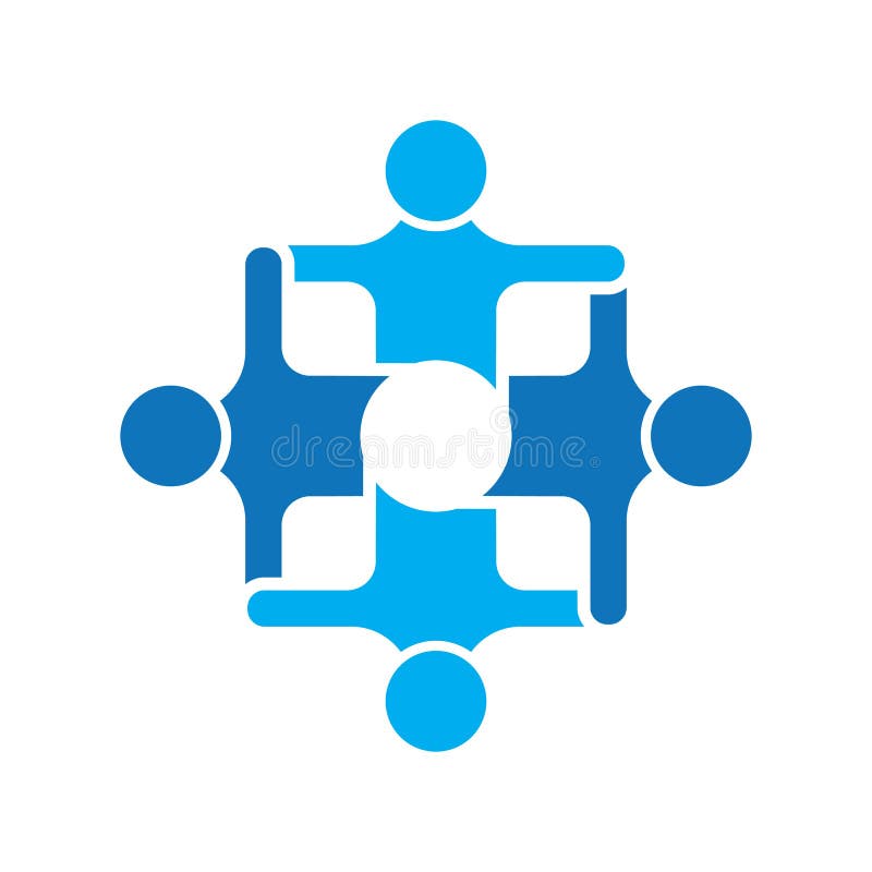 Teamwork logo images stock vector. Illustration of teamwork - 237916449