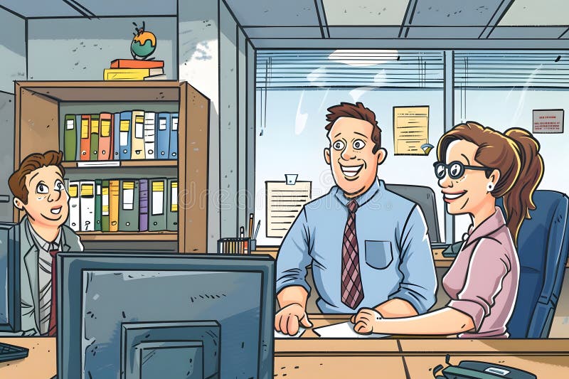 Teamwork Makes the Dream Work, Colleagues Collaborate on Project ...