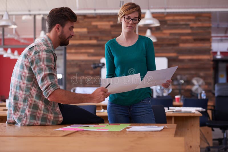 Teamwork Makes the Dream Work. a Group of Young Creatives Talking ...