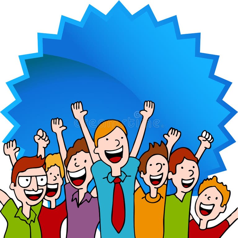 Teamwork Men stock vector. Illustration of accomplishment - 19058513