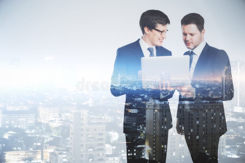 Teamwork and Network Concept Stock Image - Image of gadget ...