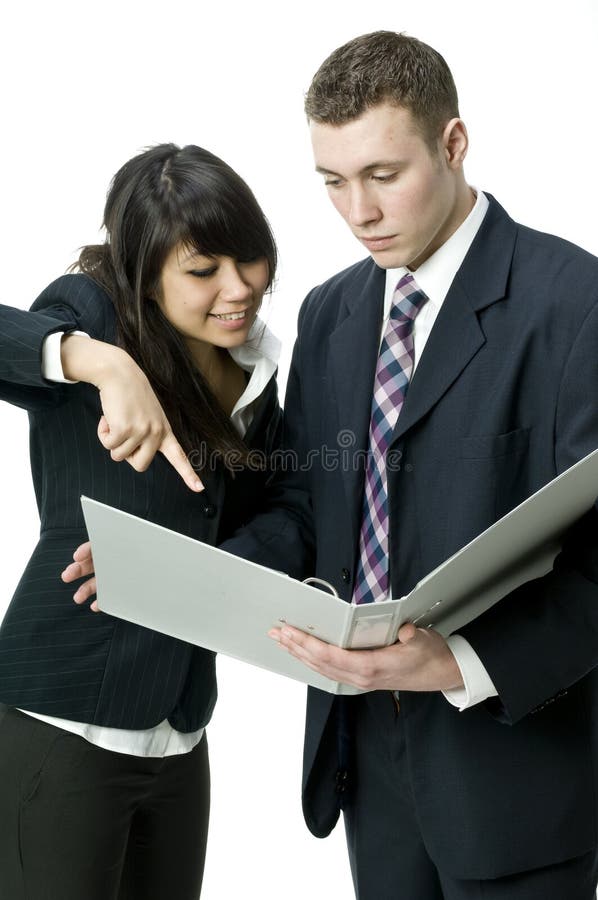 Teamwork in the office stock photo. Image of organiser - 4838958