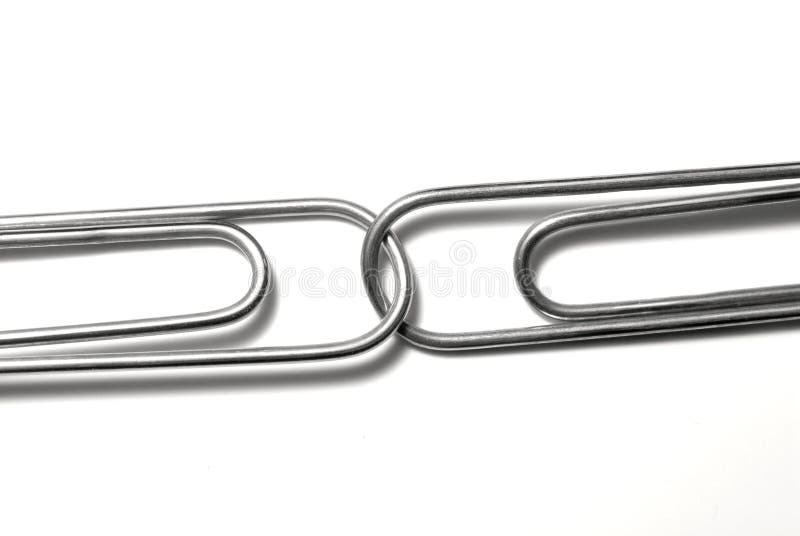 Teamwork Paperclips stock photo. Image of connection - 22831234