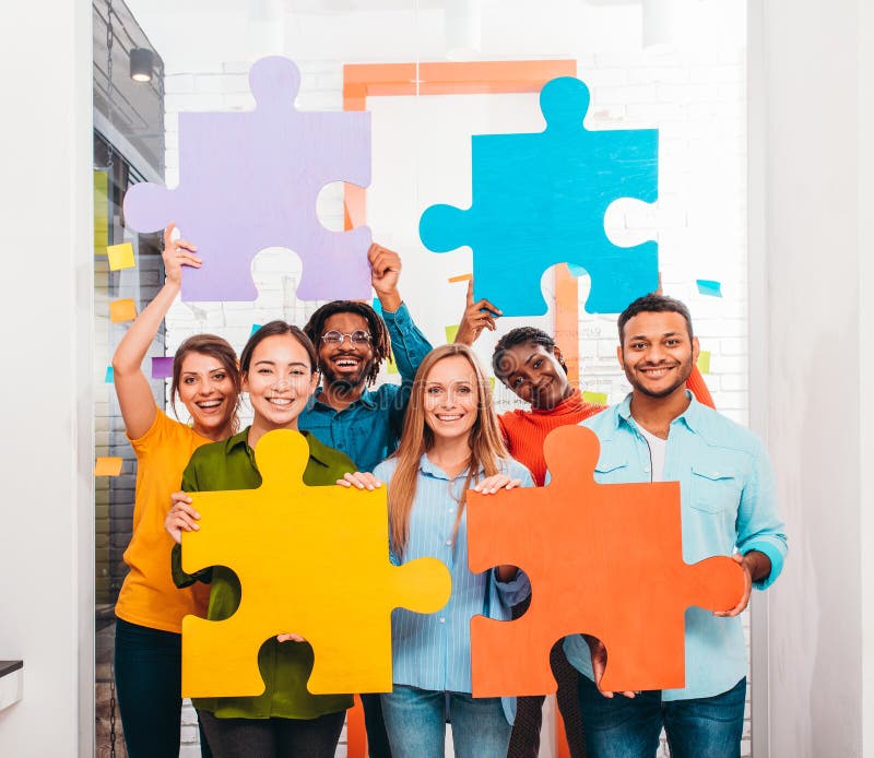 Teamwork of Partners that Work with Puzzle As Integration and Startup ...