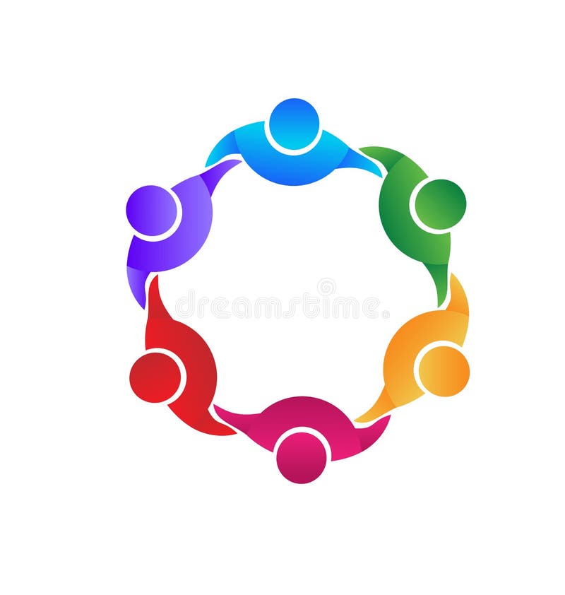Teamwork Partnership and Collaboration Icon Vector Stock Vector ...
