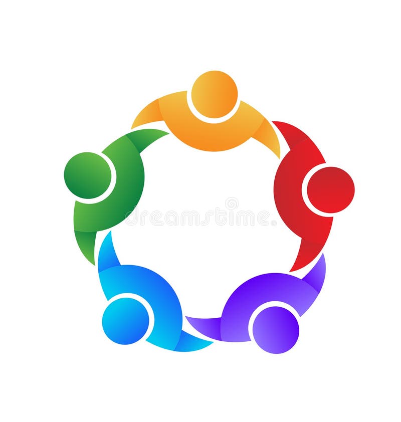 Teamwork Partnership and Collaboration Icon Vector Stock Vector ...