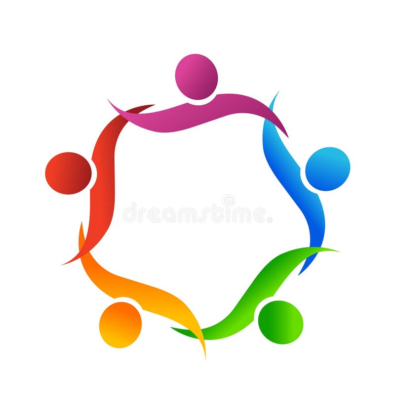 Medical Care Logo. Two People Holding Hands Mean Helping Each Other ...