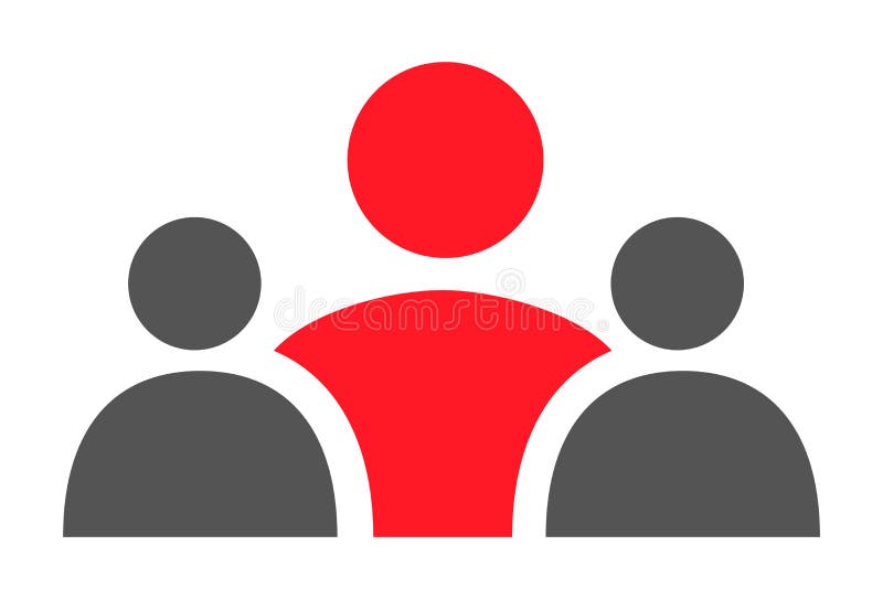 Tre Person Waiting in Queue Bankservice, Kontoledning Och Themed ...