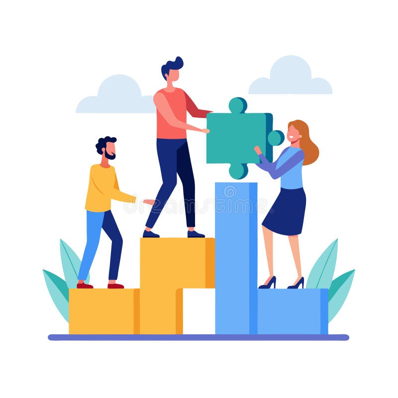 Teamwork and Problem-solving: Collaborative Effort Assembling a Puzzle ...