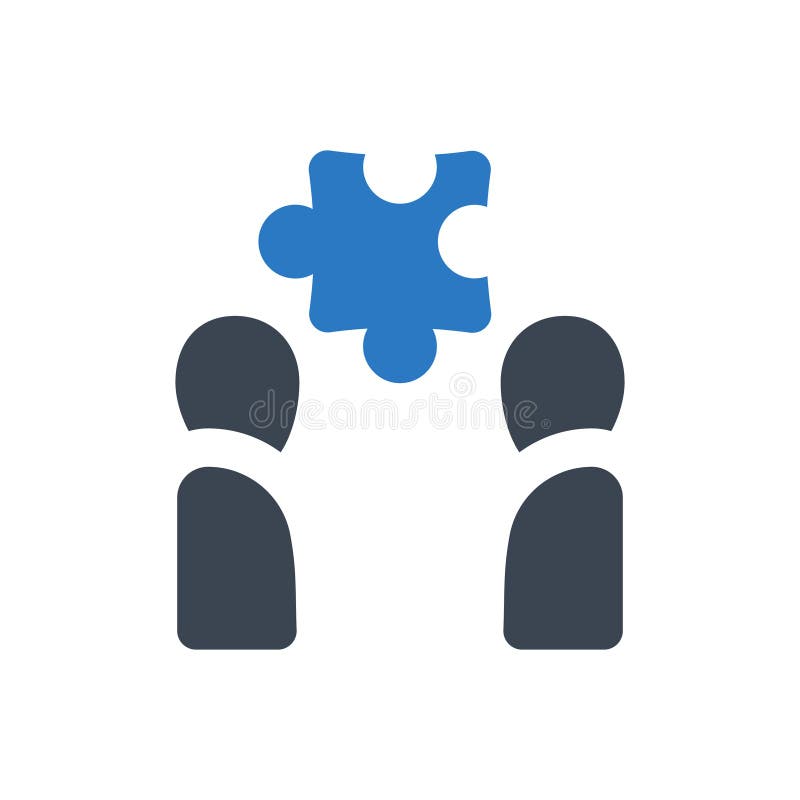 Teamwork Problem Solving Icon Stock Vector - Illustration of discussion ... Teamwork Problem Solving Icon Stock Vector - Illustration of discussion ...