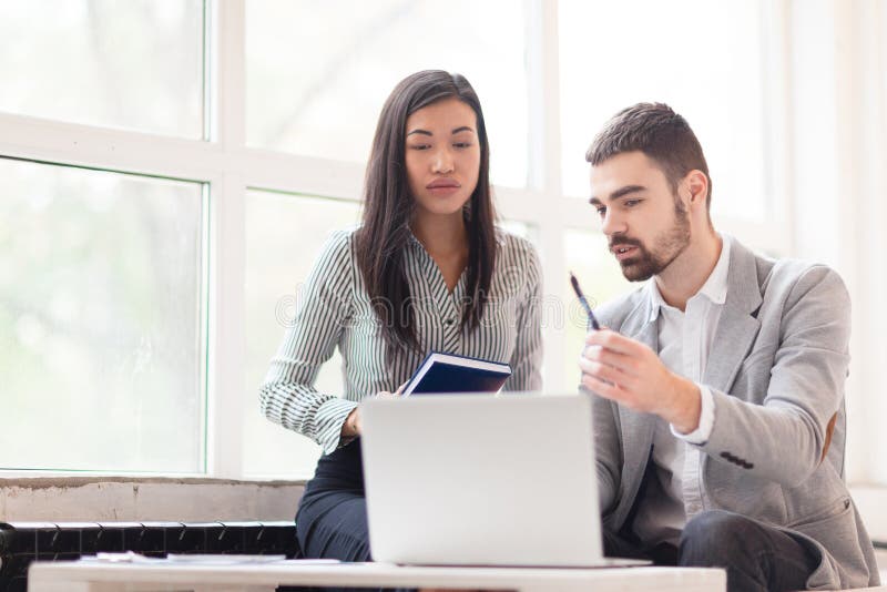 Teamwork for Problem Solving Stock Photo - Image of multiethnic ...