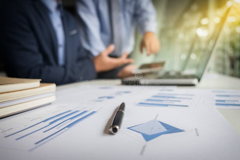 Businessmen Blur In The Workplace. Stock Image - Image of empty ...