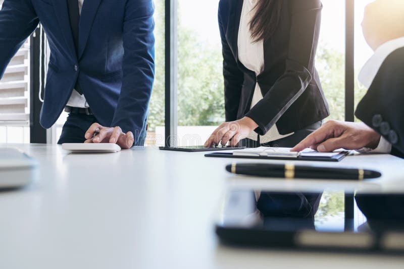 Team of Managers on Business Meeting in Office. Training in Office ...