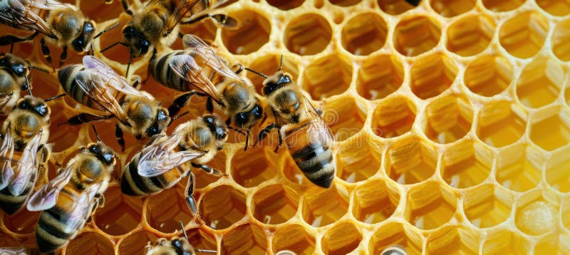 Teamwork and Productivity: Active Beehive Symbolizing Financial ...