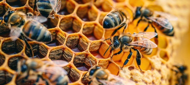 Teamwork and Productivity: Active Beehive Symbolizing Financial ...