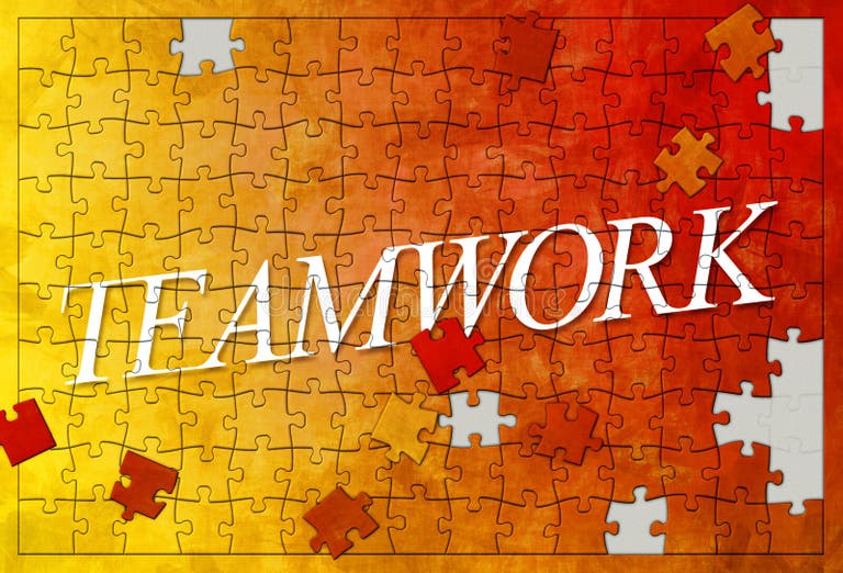 Blue Man Teamwork Puzzle Stock Illustrations – 1,361 Blue Man Teamwork ...