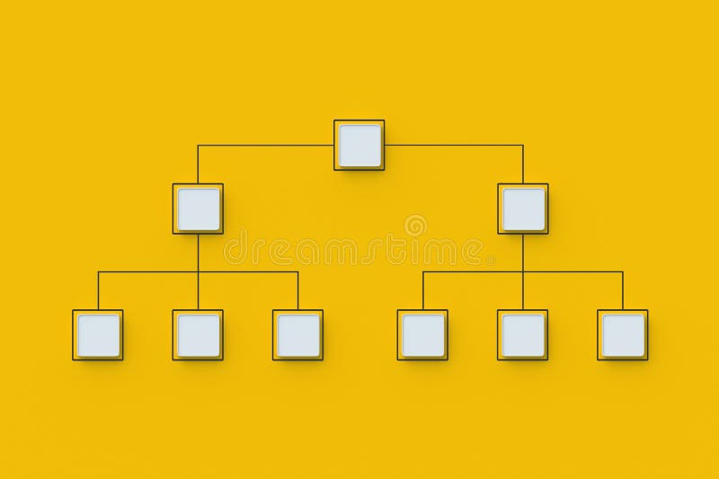 Teamwork and Recruting. Scheme Made from Empty Buttons Stock ...