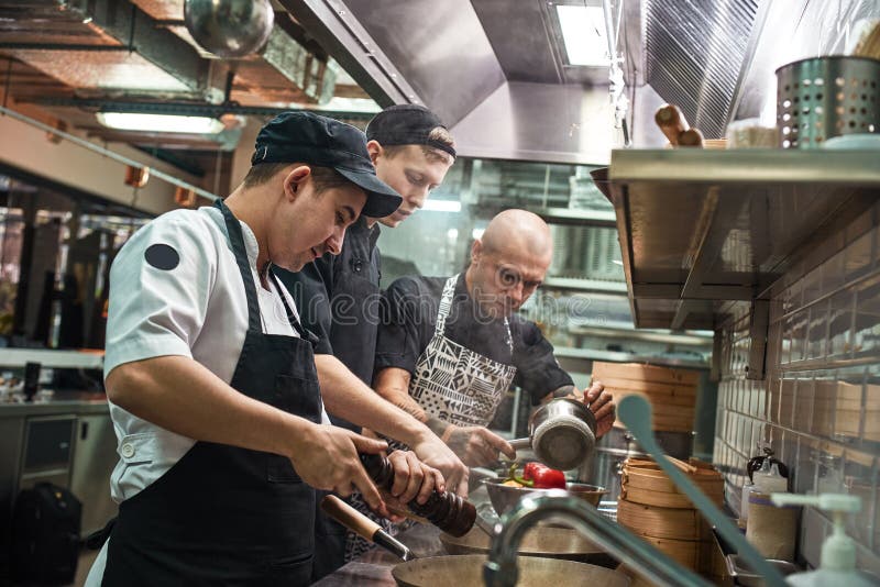 28,924 New Restaurant Kitchen Stock Photos - Free & Royalty-Free Stock ...