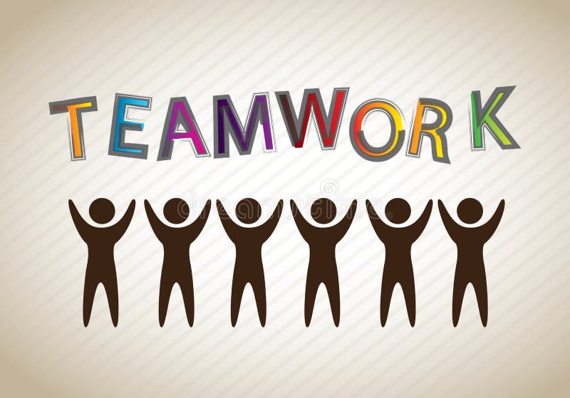 Teamwork silhouette stock vector. Illustration of medical - 31355068