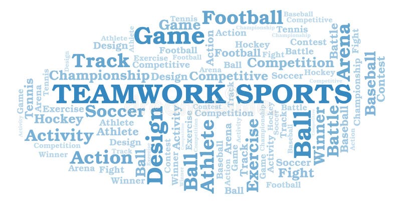 TEAMWORK - Wordcloud - SPHERE Stock Illustration - Illustration of ...