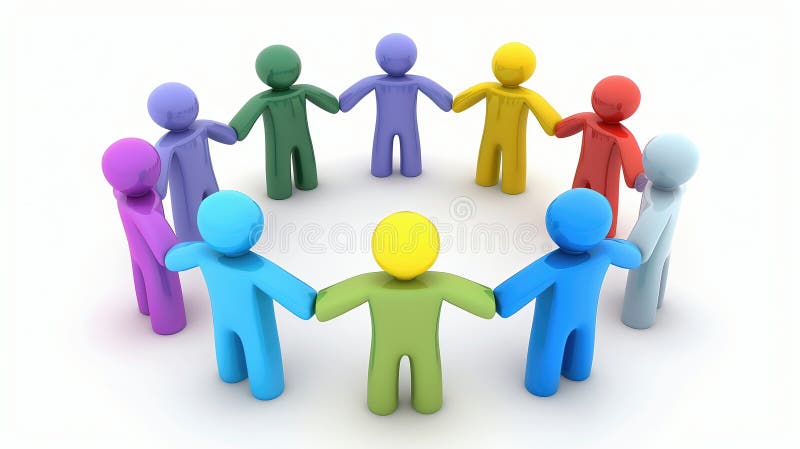 Teamwork Stacking Joining Group. Cooperation Teamwork Unity Stock Image ...