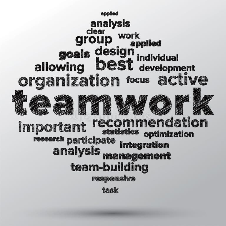 Word Cloud Teamwork Stock Illustrations – 8,219 Word Cloud Teamwork ...