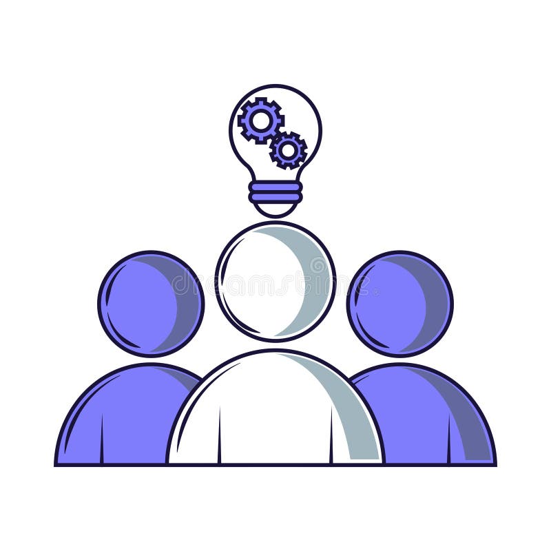 Teamwork Strategy Creativity Stock Vector - Illustration of goal ...