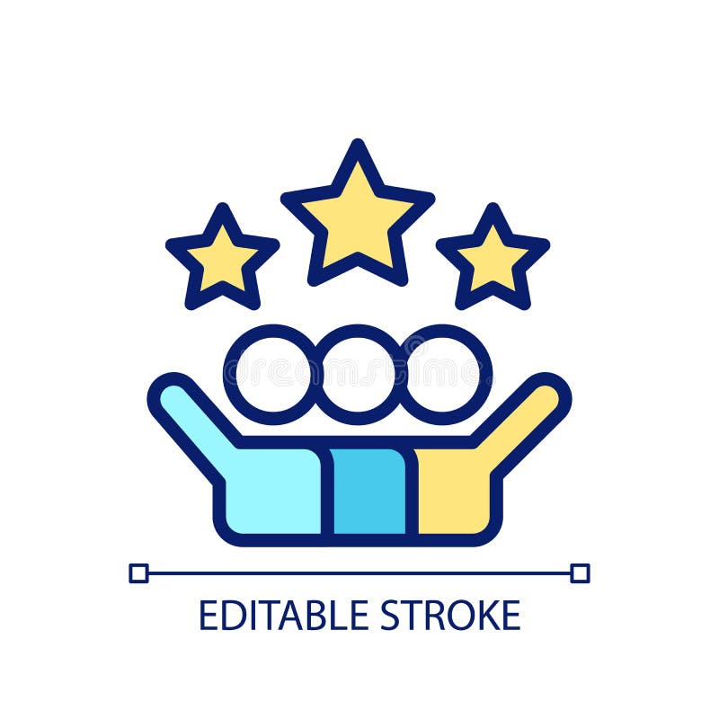 Teamwork Success Pixel Perfect RGB Color Icon Stock Vector ... Teamwork Success Pixel Perfect RGB Color Icon Stock Vector ...