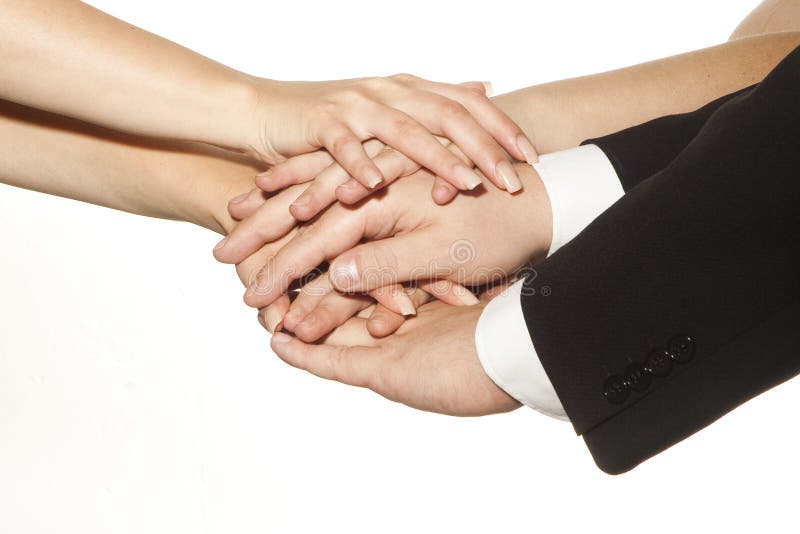 Teamwork and support stock image. Image of help, employees - 39501051