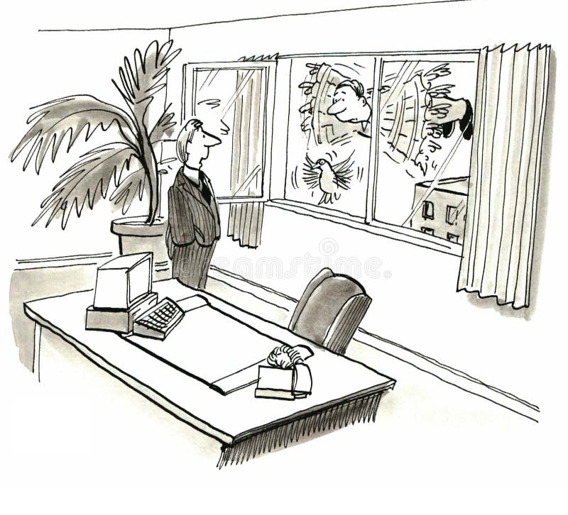 Teamwork stock illustration. Illustration of cartoon - 36996567