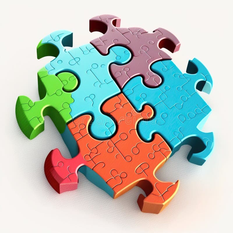 Team Connection Strategy Partnership Support Created with Generative AI ...