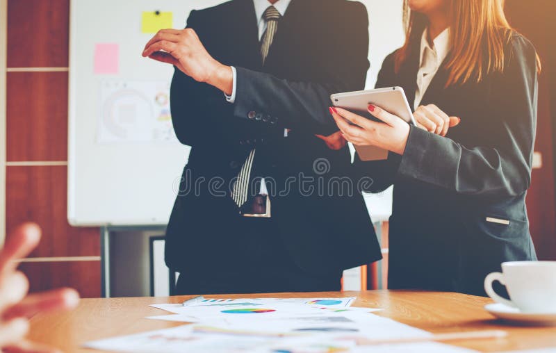 Teamwork-Team Doing Business Als Team Corporate-Sitzungen Einheit ...