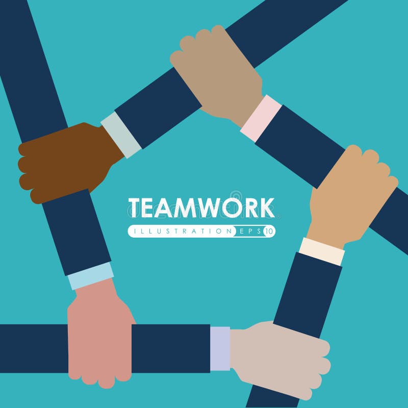 Teamwork stock illustration. Illustration of icon, human - 49764896