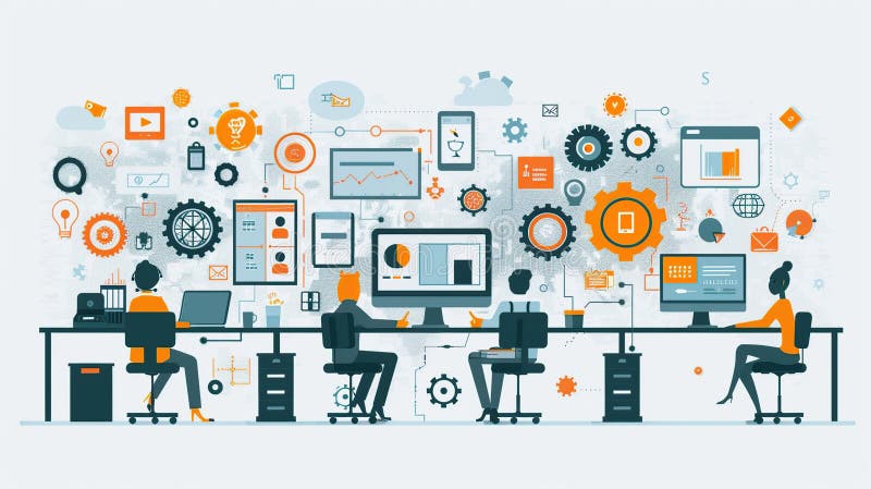 Teamwork, Technology, and Global Connections: a Visual Representation ...