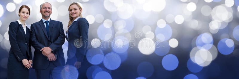 Teamwork Transition with Business People Stock Image - Image of glow ...