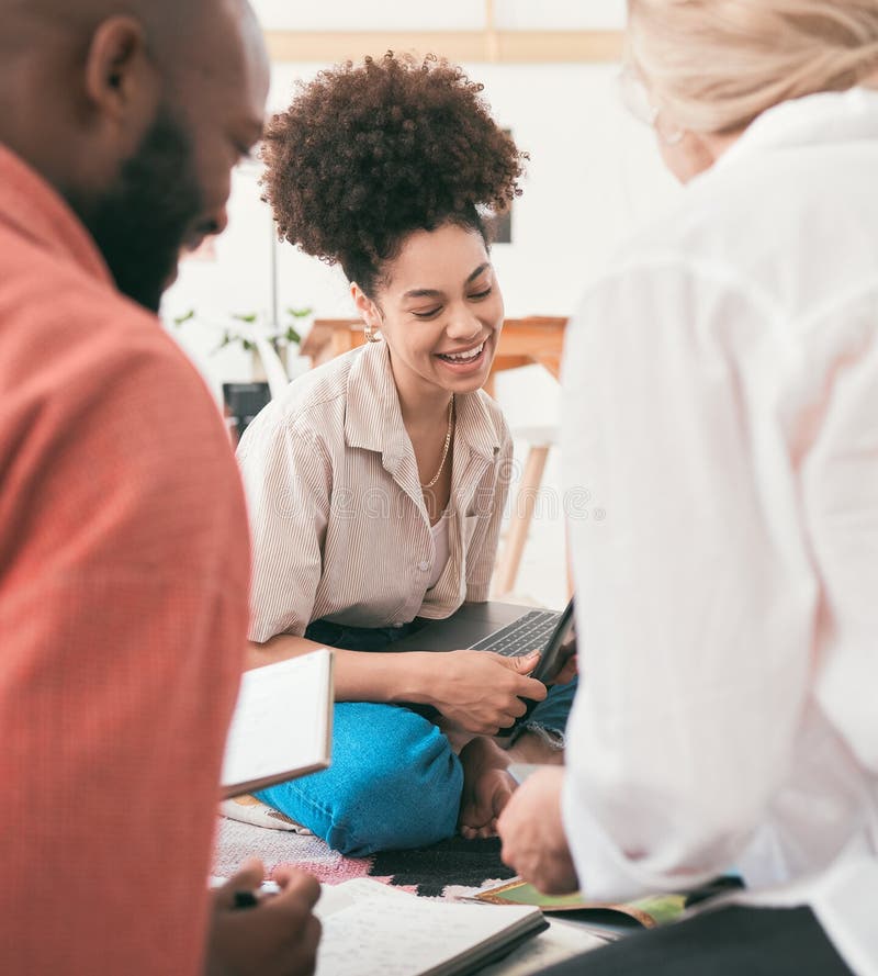 Teamwork and Unity with Students or Business People Working As a Team ...