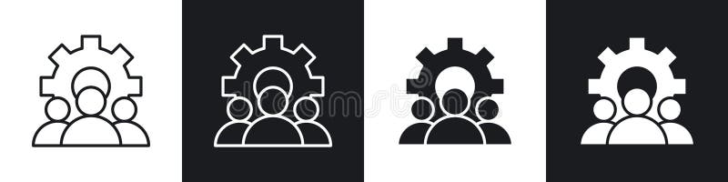 Teamwork icon stock vector. Illustration of teamwork - 341277958