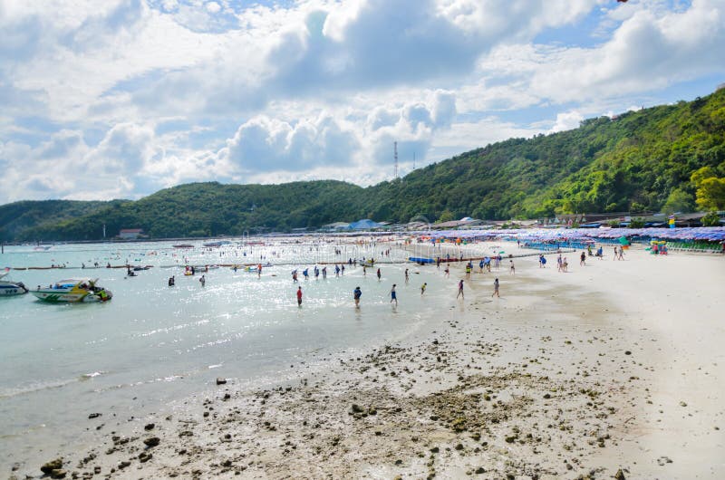 Tean beach thailand, Tean beach, Lan island
