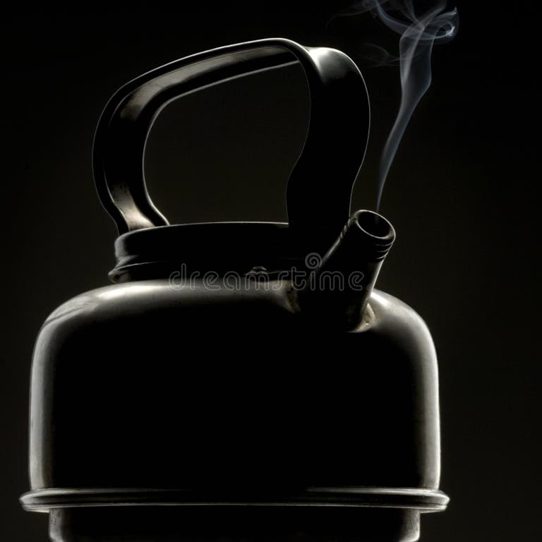 Teapot stock image. Image of backlit, nozzle, fuming, kitchenware - 6500787