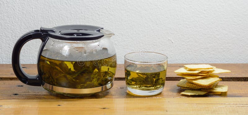 Teapot and cracker stock image. Image of background, glass - 77590327