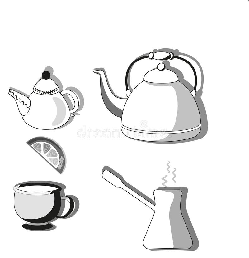 Teapot icon, simple style stock vector. Illustration of crockery - 81638765