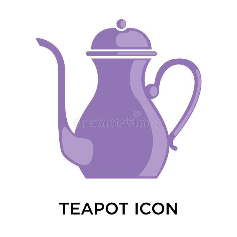 Teapot Icon Vector Sign And Symbol Isolated On White Background, Teapot ... Teapot Icon Vector Sign And Symbol Isolated On White Background, Teapot ...