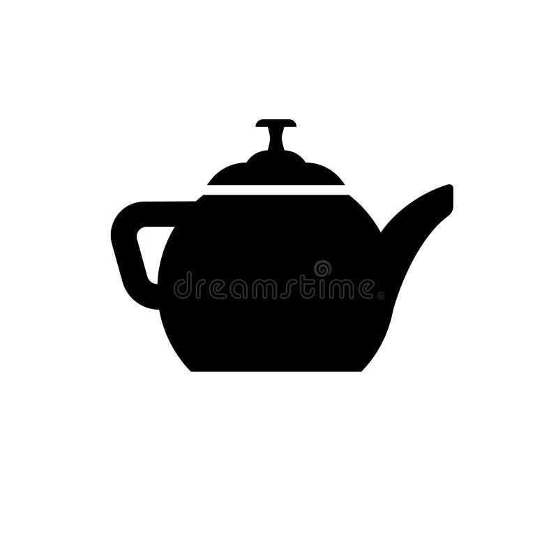 Teapot Icon Vector. Tea Illustration Symbol. Pot Sign or Logo Stock ...