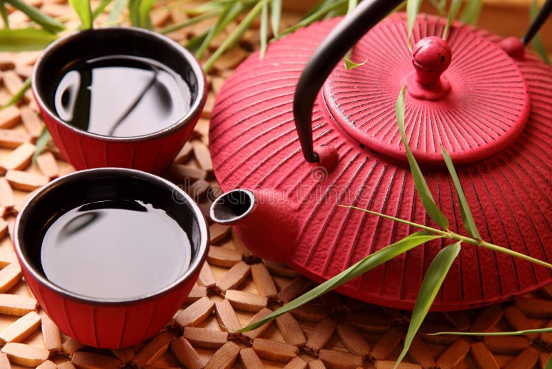 Chá japonês tradicional foto de stock. Imagem de ajuste - 66679152