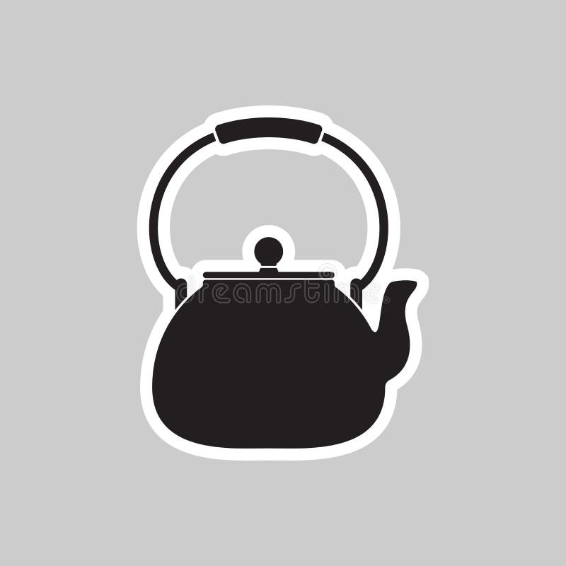 The Teapot. Tea Symbol Simple Vector Modern Icon Design Illustration ...