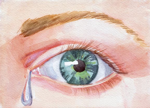 Teardrop Eye Stock Illustrations – 1,154 Teardrop Eye Stock ...