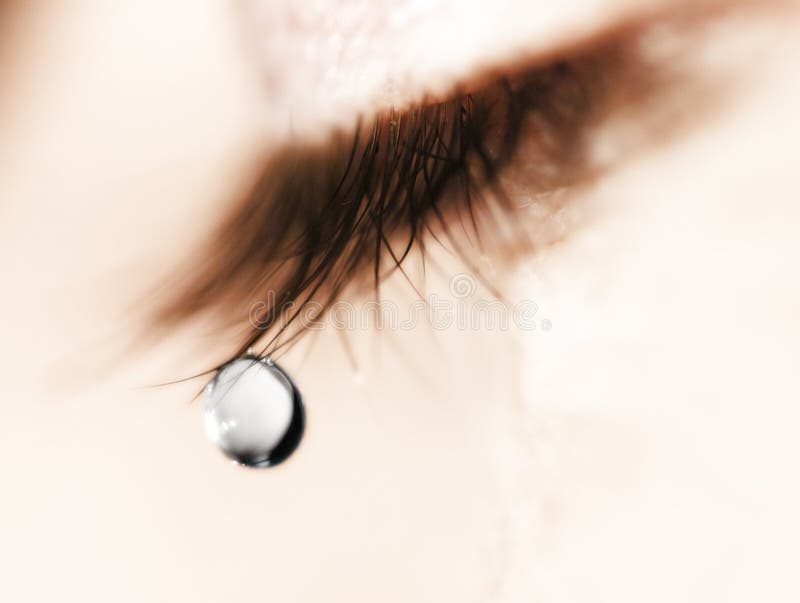 Luxury Abstract. a Tear Shaped Drop of Silver -cli Stock Illustration ...