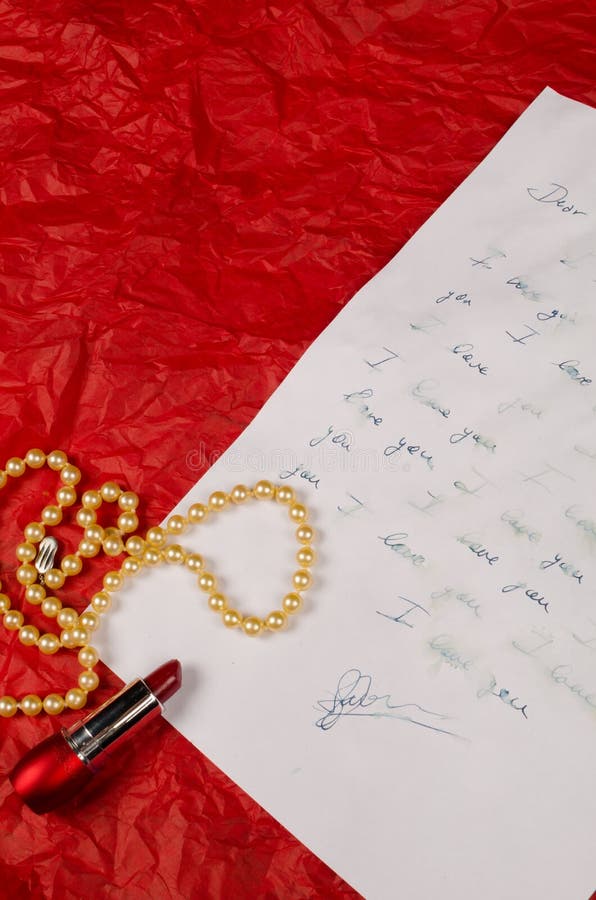 Tear drenched love letter stock image. Image of writing - 32779497